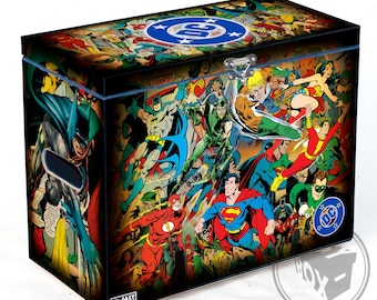 Dc Comic Book Box - Etsy