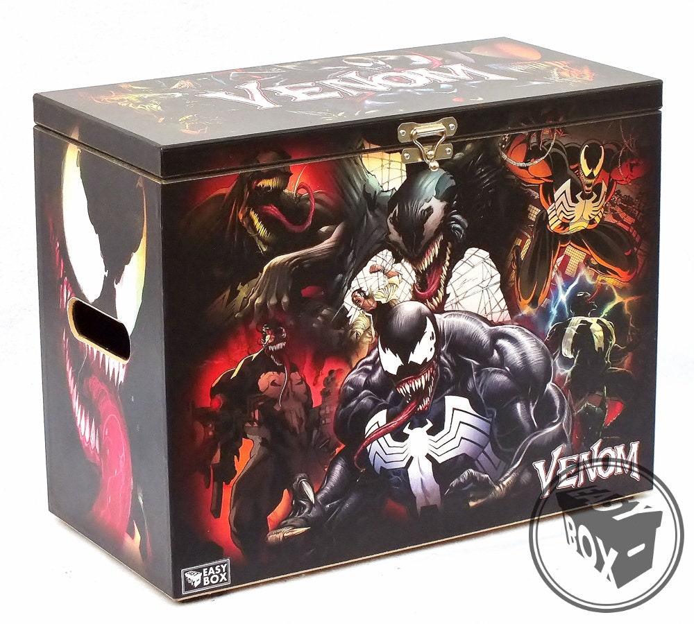 Venom Large Comic Book Hard Box Chest MDF - Etsy