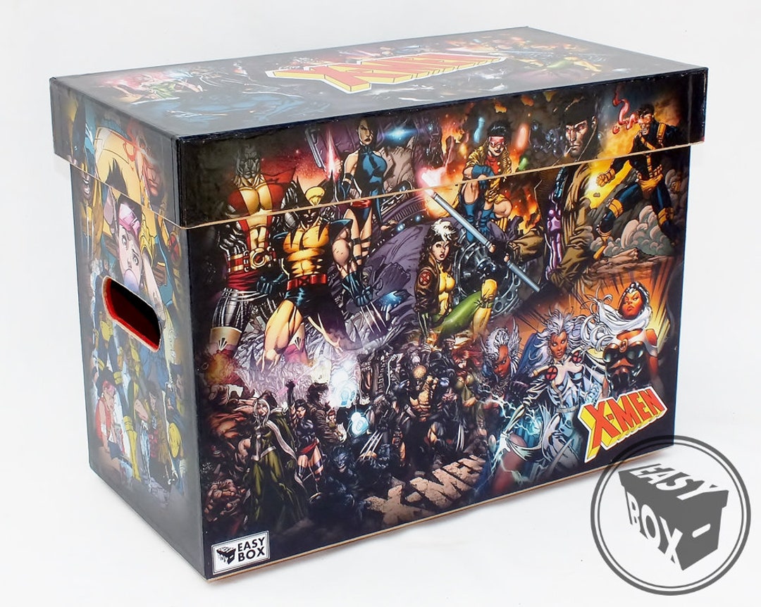 X-men - Large Comic Book Hard Box MDF - Etsy