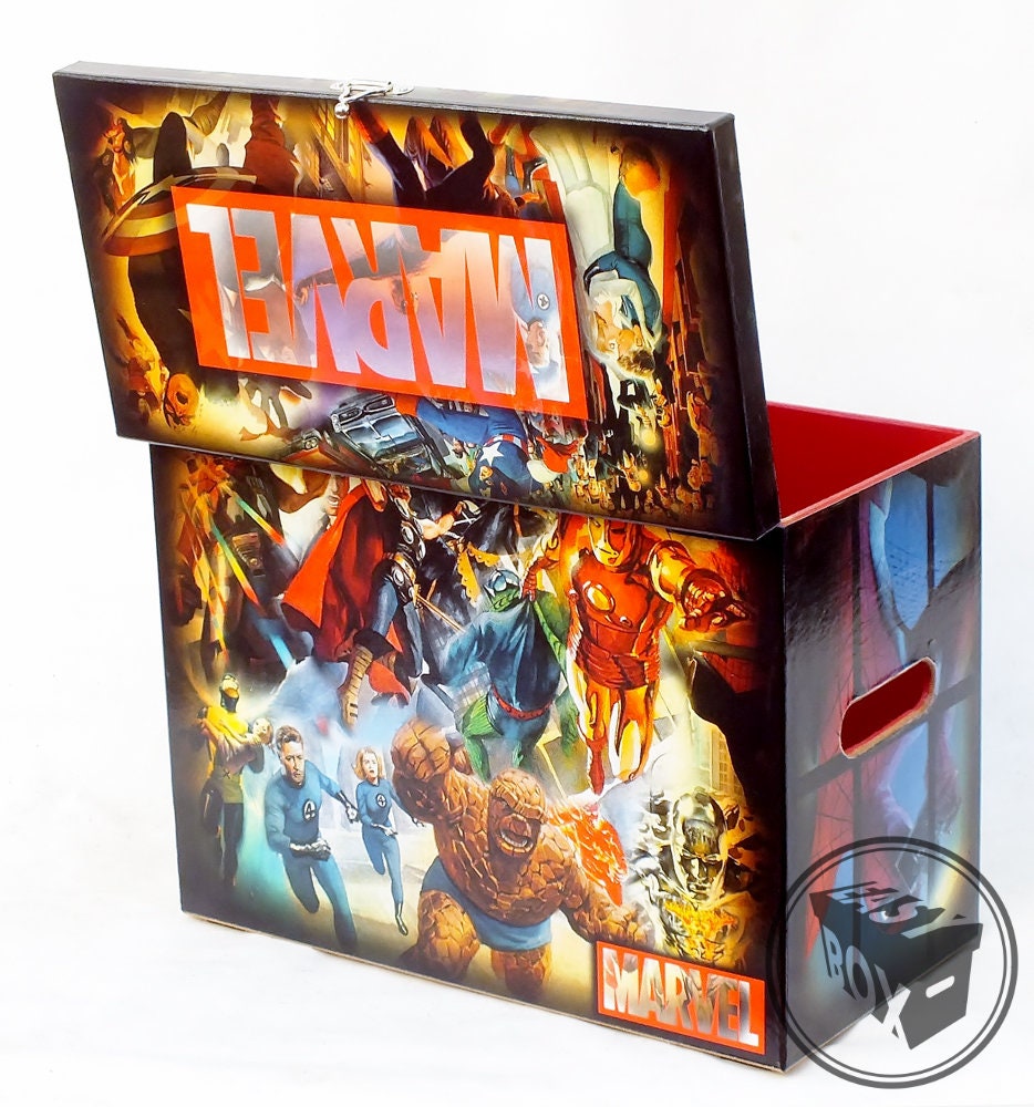 Marvels by Alex Ross Large Comic Book Hard Box Chest MDF - Etsy
