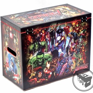 Avengers - Large Comic Book Hard Storage Box Chest MDF - Etsy