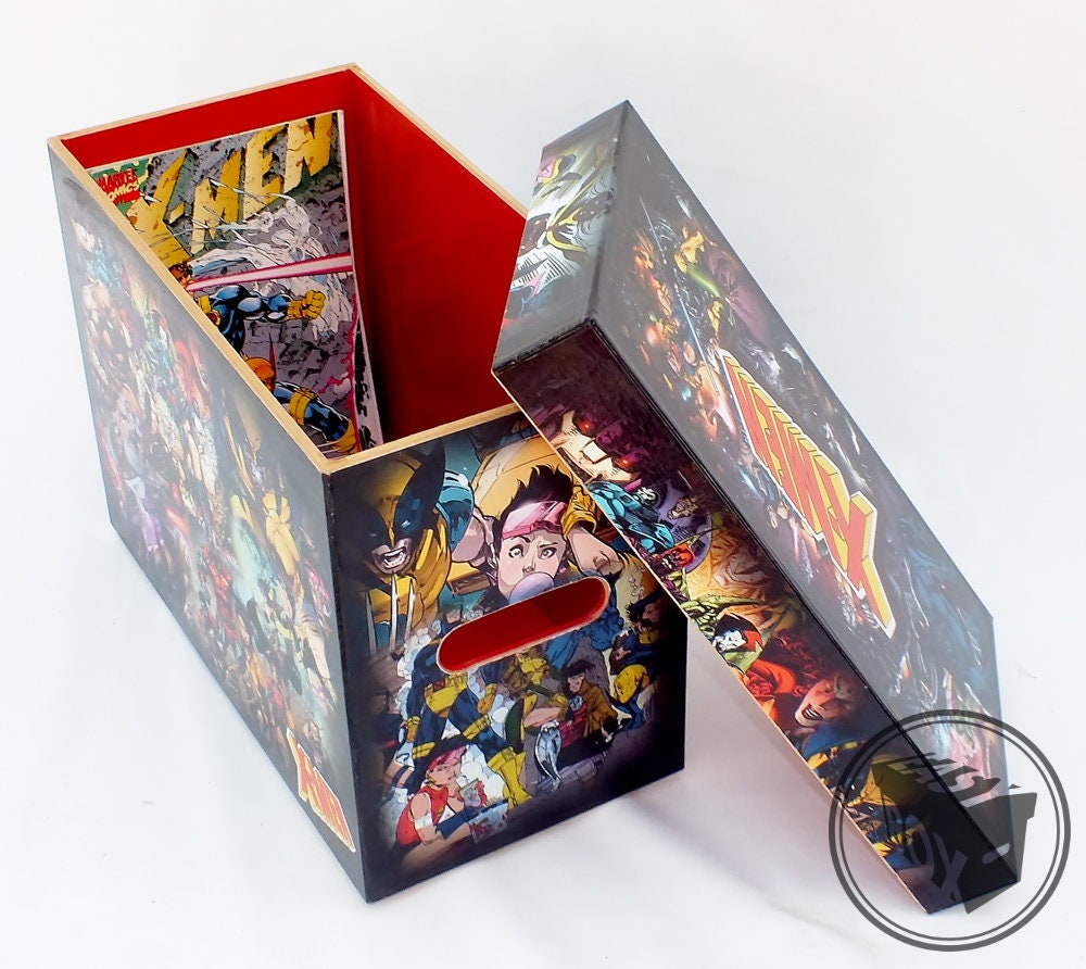 X-men - Large Comic Book Hard Box MDF - Etsy