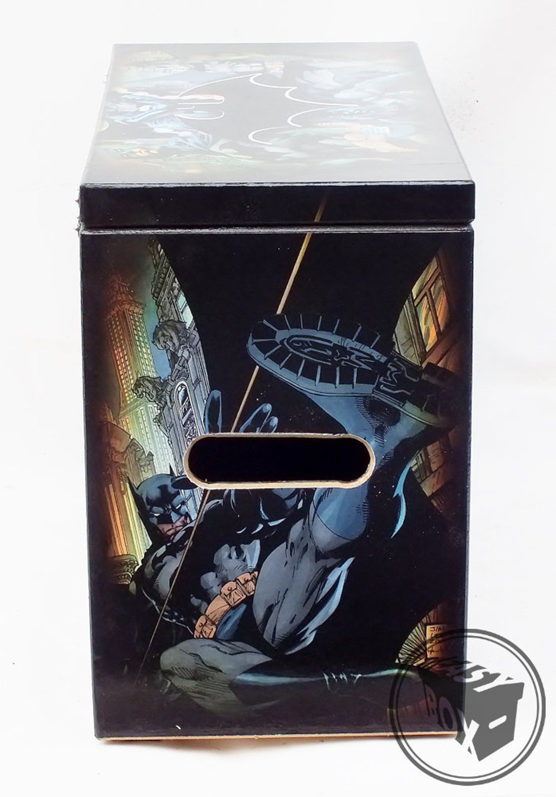 Large Comic Book Hard Storage Box Chest MDF Batman Hush - Etsy