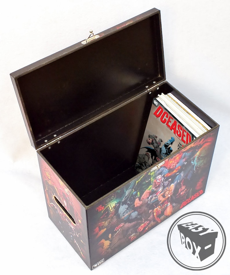 DCeased Large Comic Book Hard Box Chest MDF | Etsy