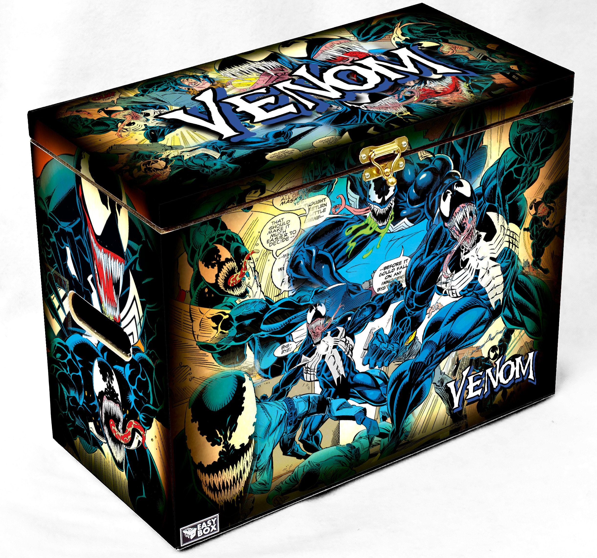 Venom 90's Large Comic Book Hard Box Chest MDF - Etsy