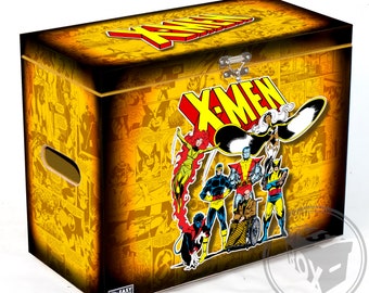 X-men Large Comic Book Hard Box Chest MDF | Etsy