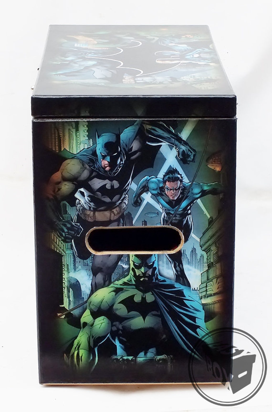 Large Comic Book Hard Storage Box Chest MDF Batman Hush | Etsy