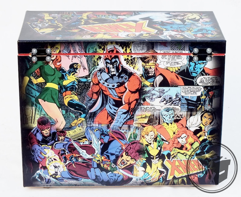 X-men Large Comic Book Hard Box Chest MDF - Etsy