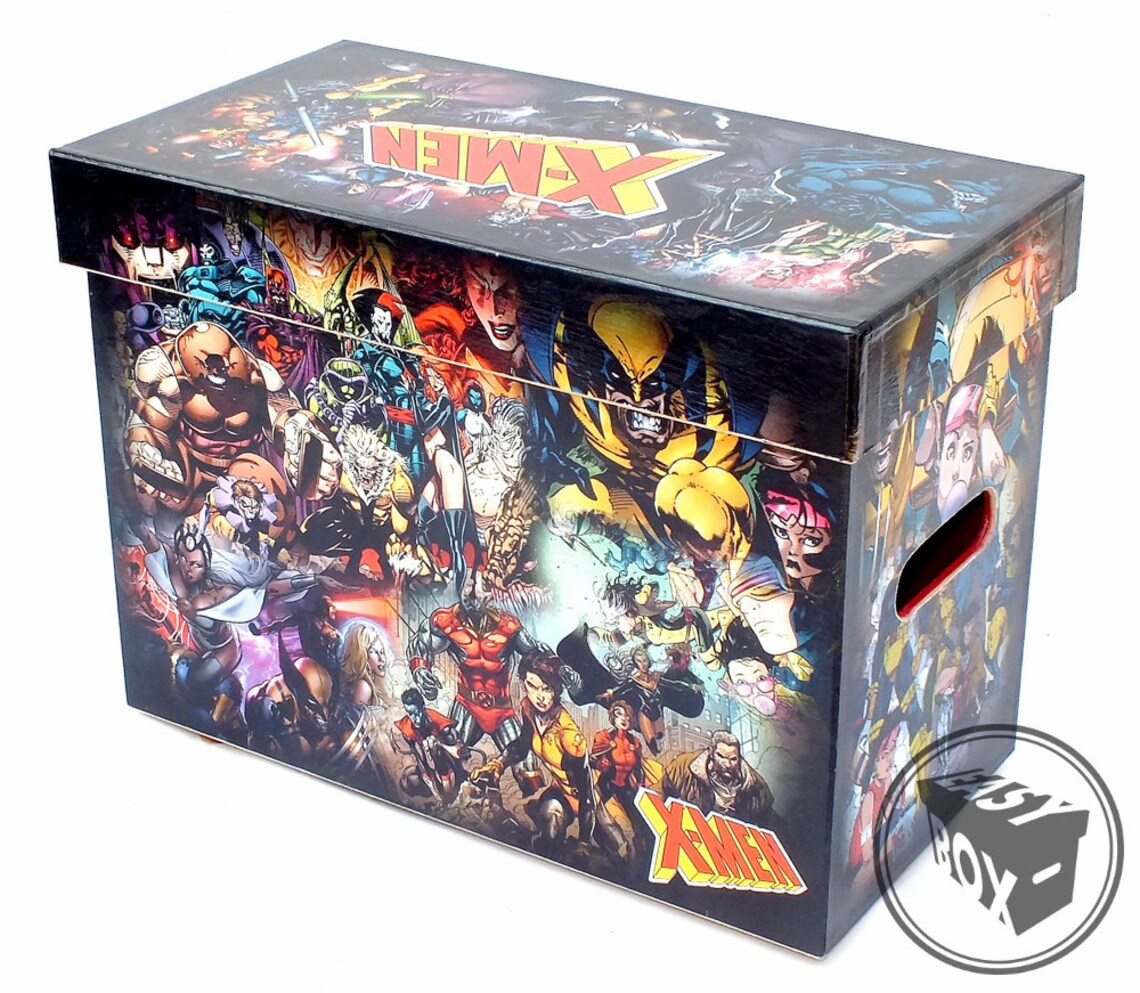 X-men - Large Comic Book Hard Box MDF - Etsy