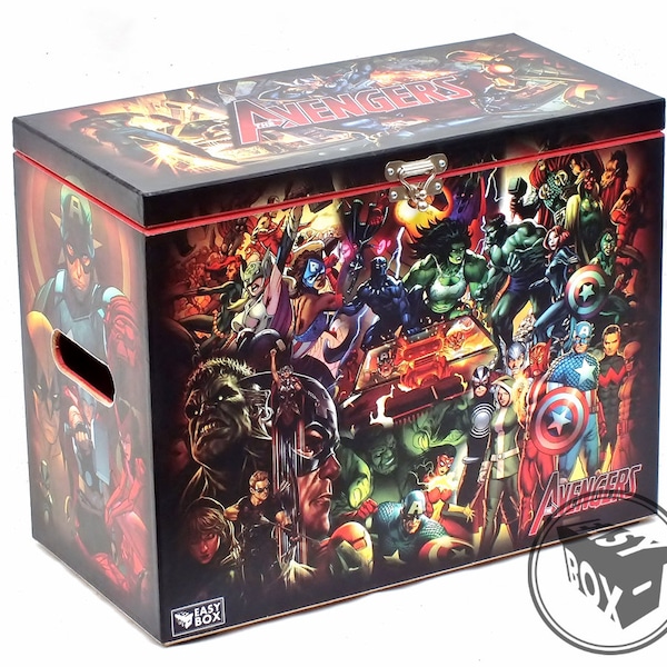 Avengers Comic Storage Box - Etsy