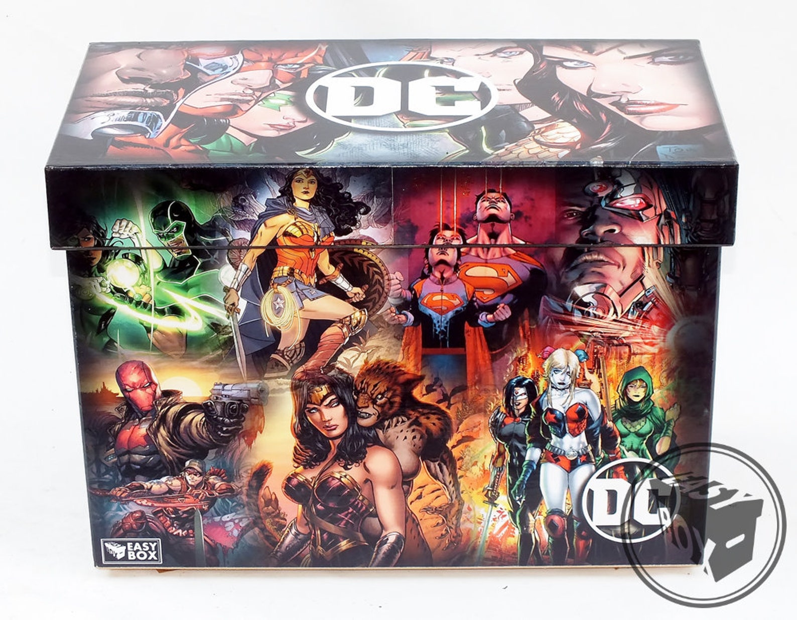 Large Comic Book Hard Box MDF DC REBIRTH 2 - Etsy