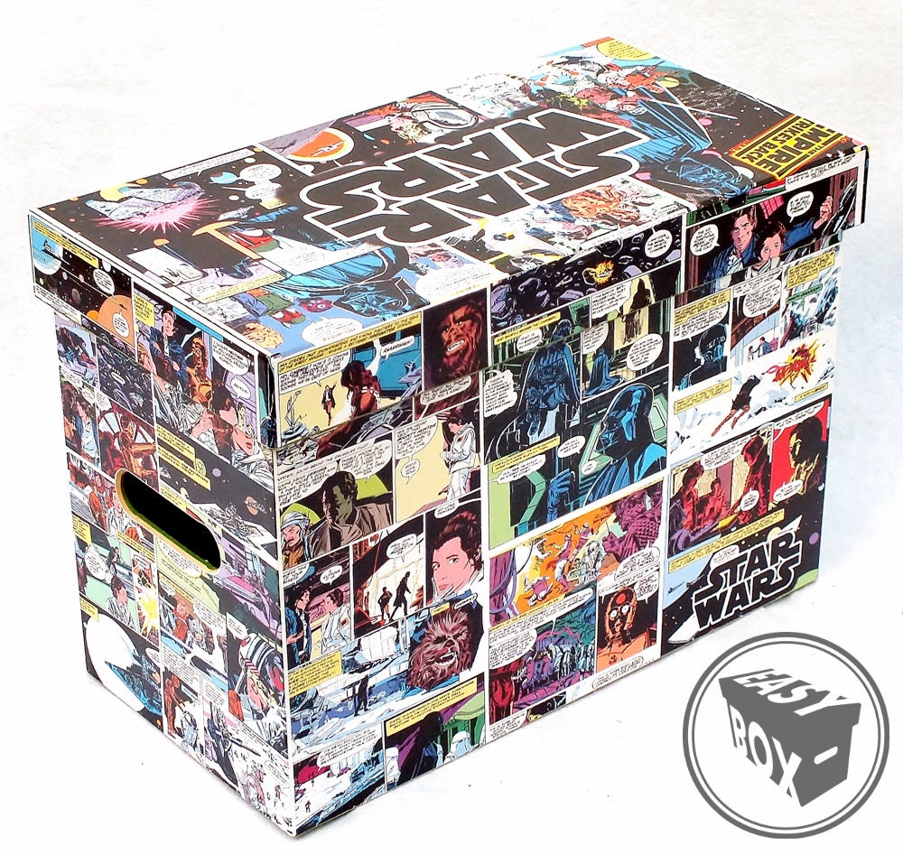 Large Comic Book Hard Box MDF Star Wars - Etsy