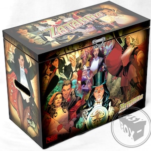 Zatanna - Large Comic Book Hard Box Chest MDF - Etsy