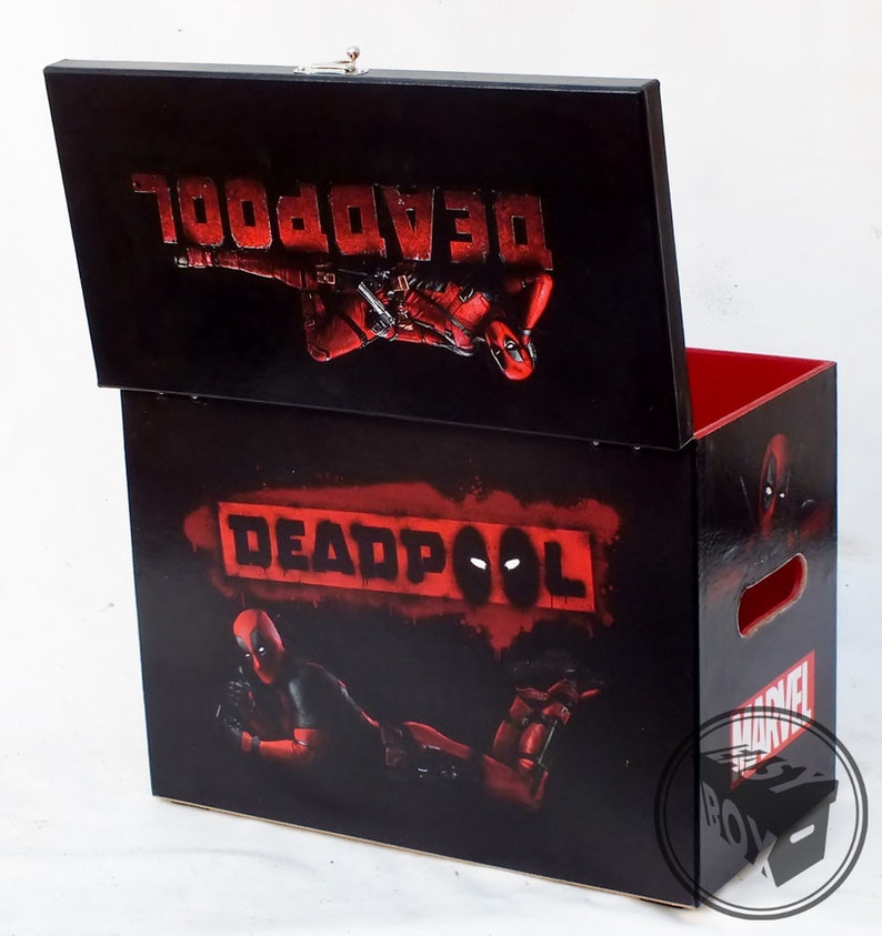 Large Comic Book Hard Box Chest MDF Deadpool 2 - Etsy