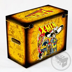 X-men Large Comic Book Hard Box Chest MDF - Etsy