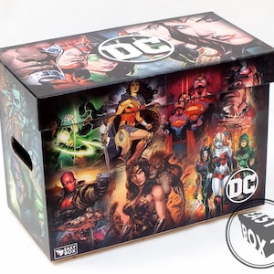 Large Comic Book Hard Box MDF DC REBIRTH 2 - Etsy