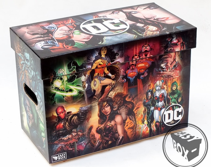 Large Comic Book Hard Box MDF DC REBIRTH 2 - Etsy