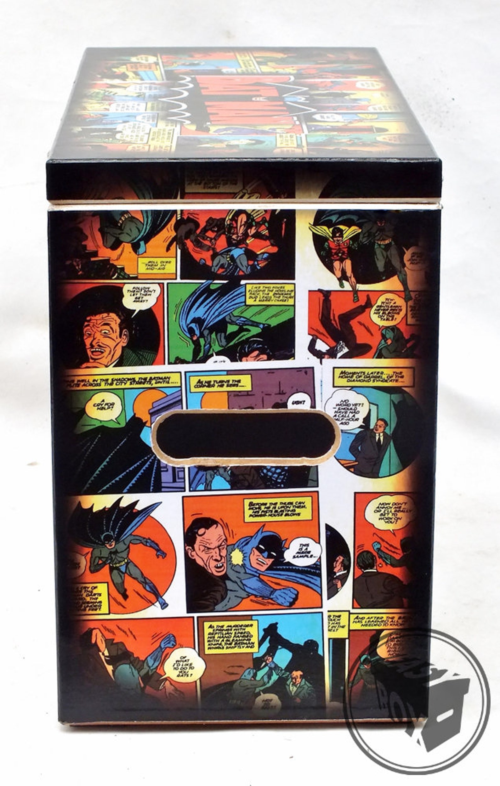 Large Comic Book Hard Storage Box Chest MDF Batman 40's - Etsy