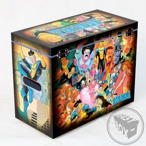 Invincible - Large Comic Book Hard Box Chest MDF - Etsy