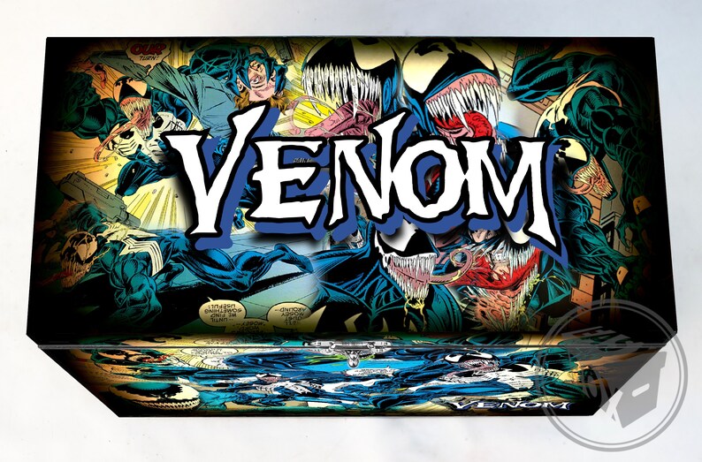 Venom 90's Large Comic Book Hard Box Chest MDF - Etsy