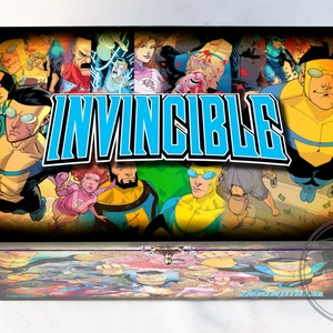 Invincible - Large Comic Book Hard Box Chest MDF - Etsy