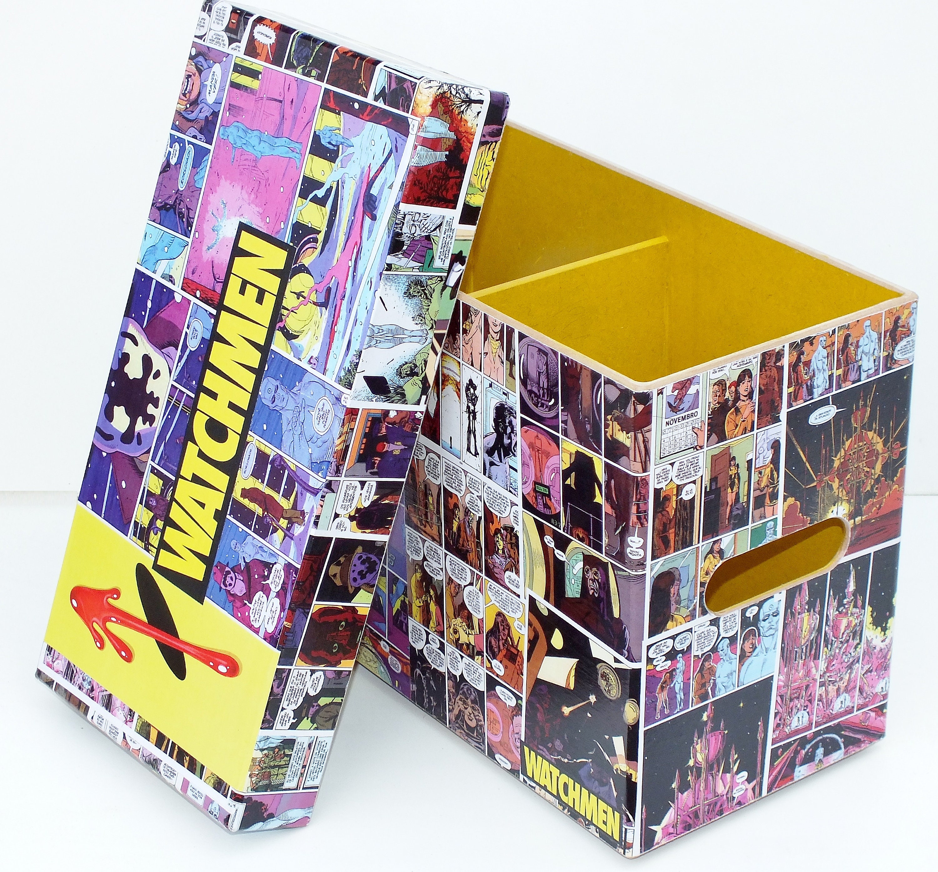 Large Comic Book Hard Box MDF Watchmen - Etsy