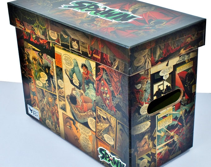 Large Comic Book Hard Box Storage MDF Spawn - Etsy