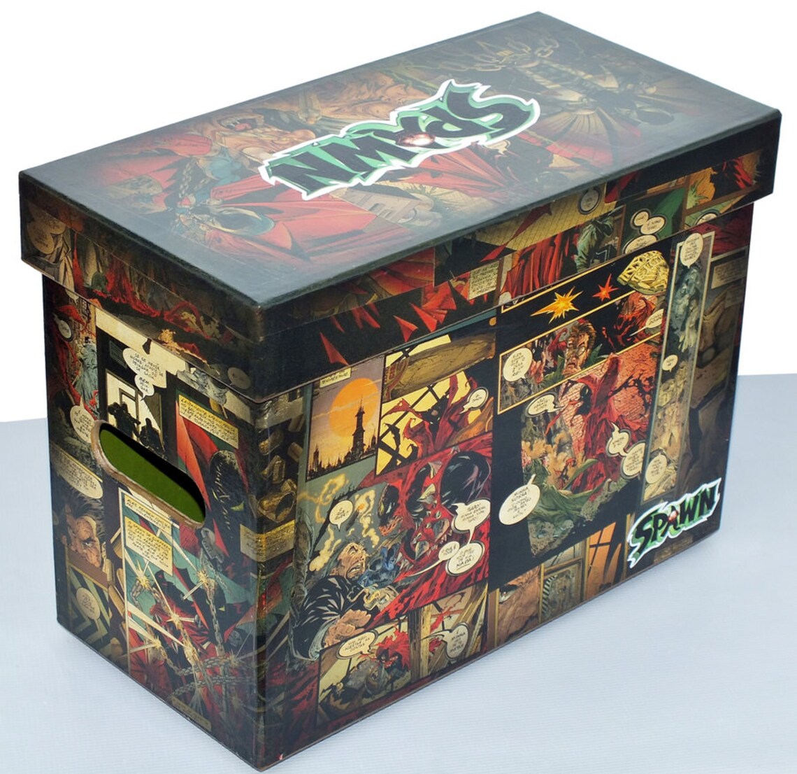Large Comic Book Hard Box Storage MDF Spawn - Etsy