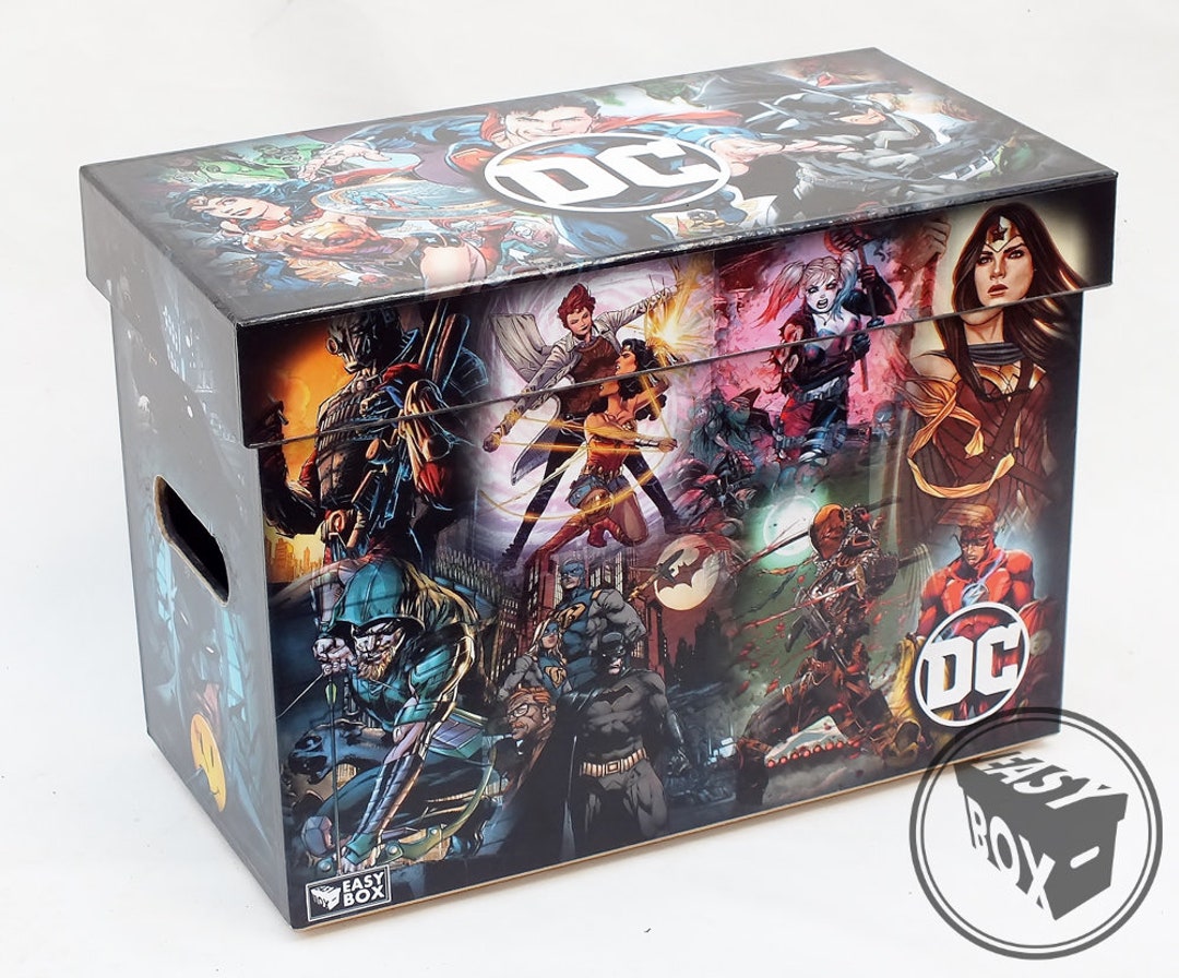 Large Comic Book Hard Box MDF DC REBIRTH - Etsy