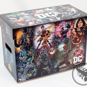 Large Comic Book Hard Box MDF DC REBIRTH - Etsy