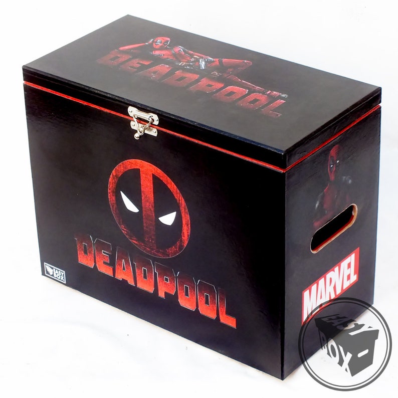 Large Comic Book Hard Box Chest MDF Deadpool 2 - Etsy