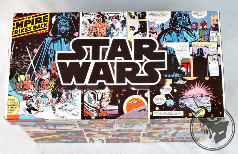 Large Comic Book Hard Box MDF Star Wars - Etsy