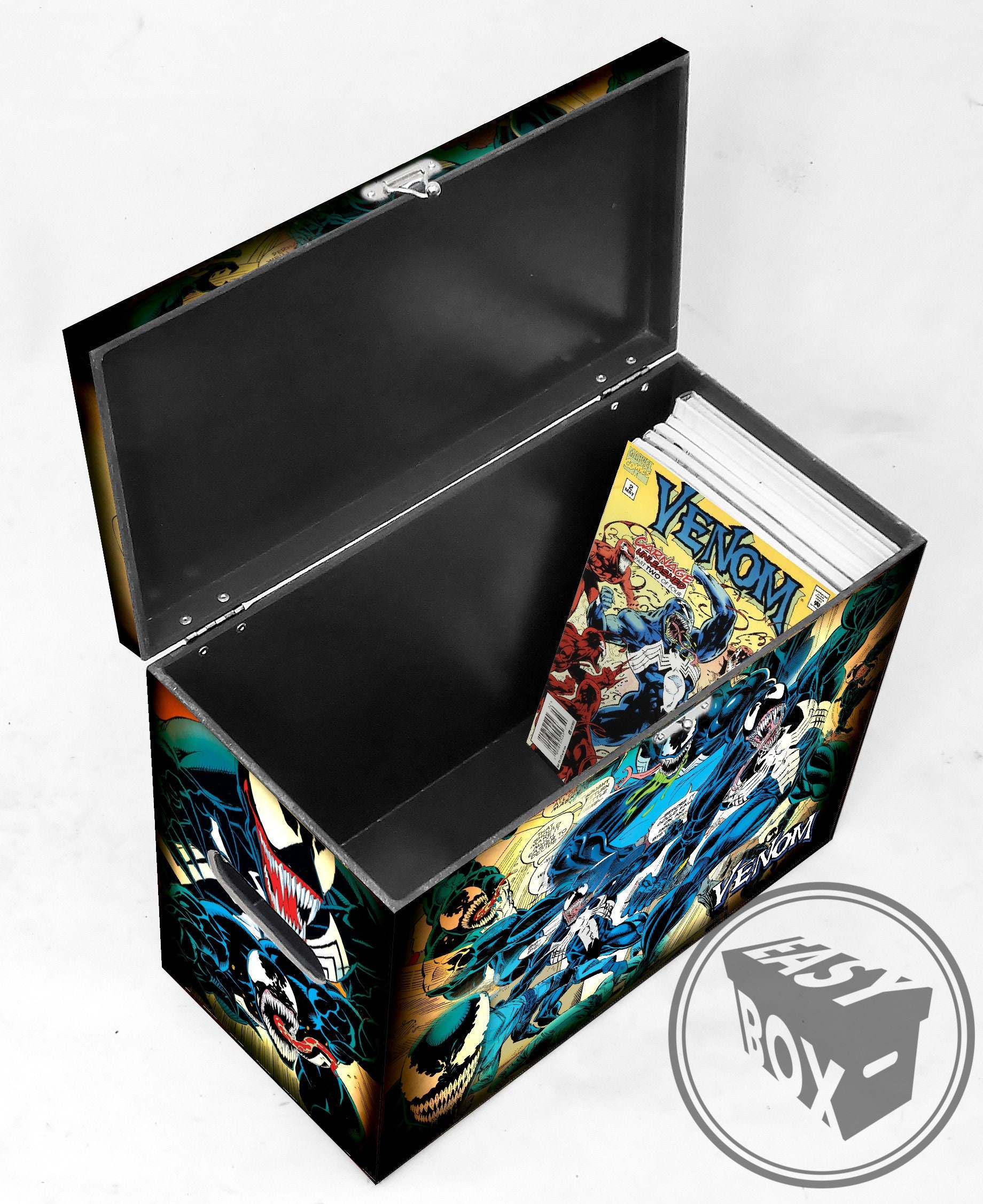 Venom 90's Large Comic Book Hard Box Chest MDF - Etsy