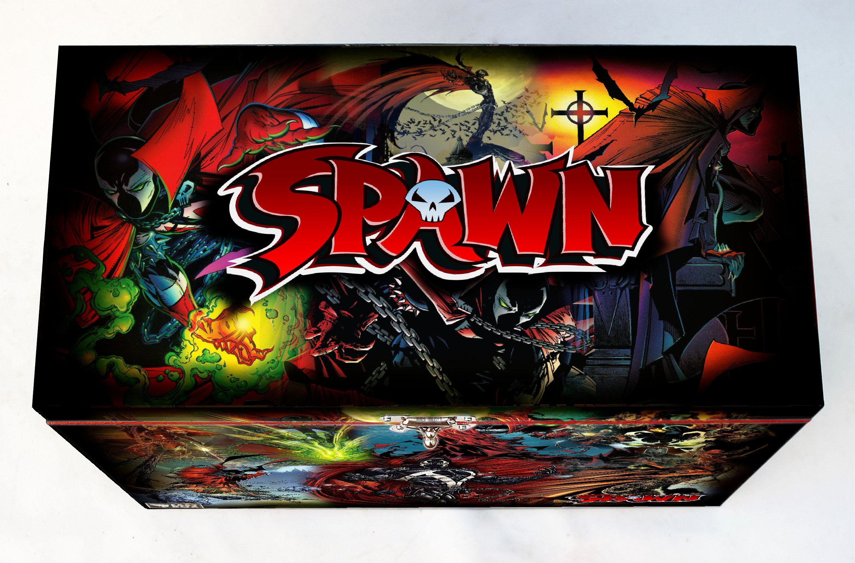 Spawn - Large Comic Book Hard Box Chest MDF - Etsy
