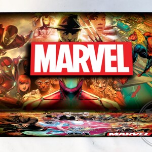 Large Comic Book Hard Storage Box Chest MDF Marvel Comics - Etsy