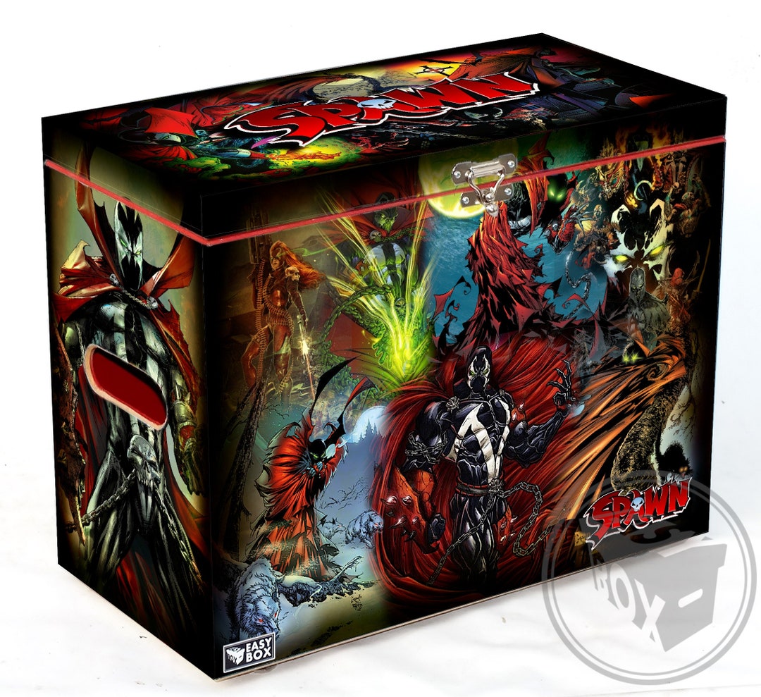 Spawn - Large Comic Book Hard Box Chest MDF - Etsy