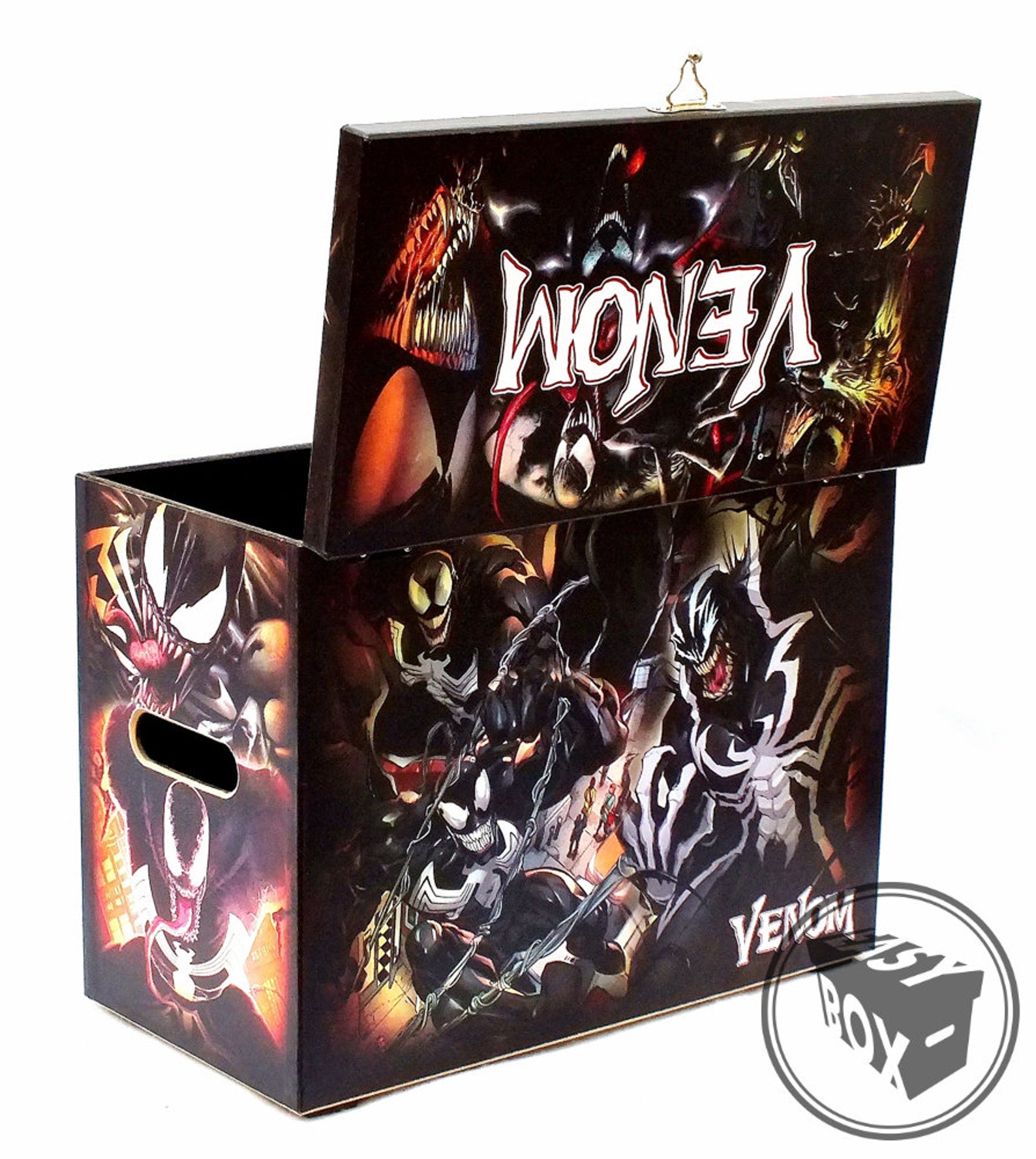 Venom Large Comic Book Hard Box Chest MDF - Etsy