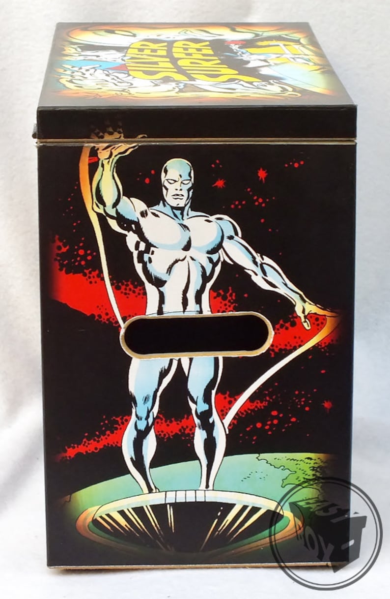Silver Surfer - Large Comic Book Hard Box Chest MDF - Etsy