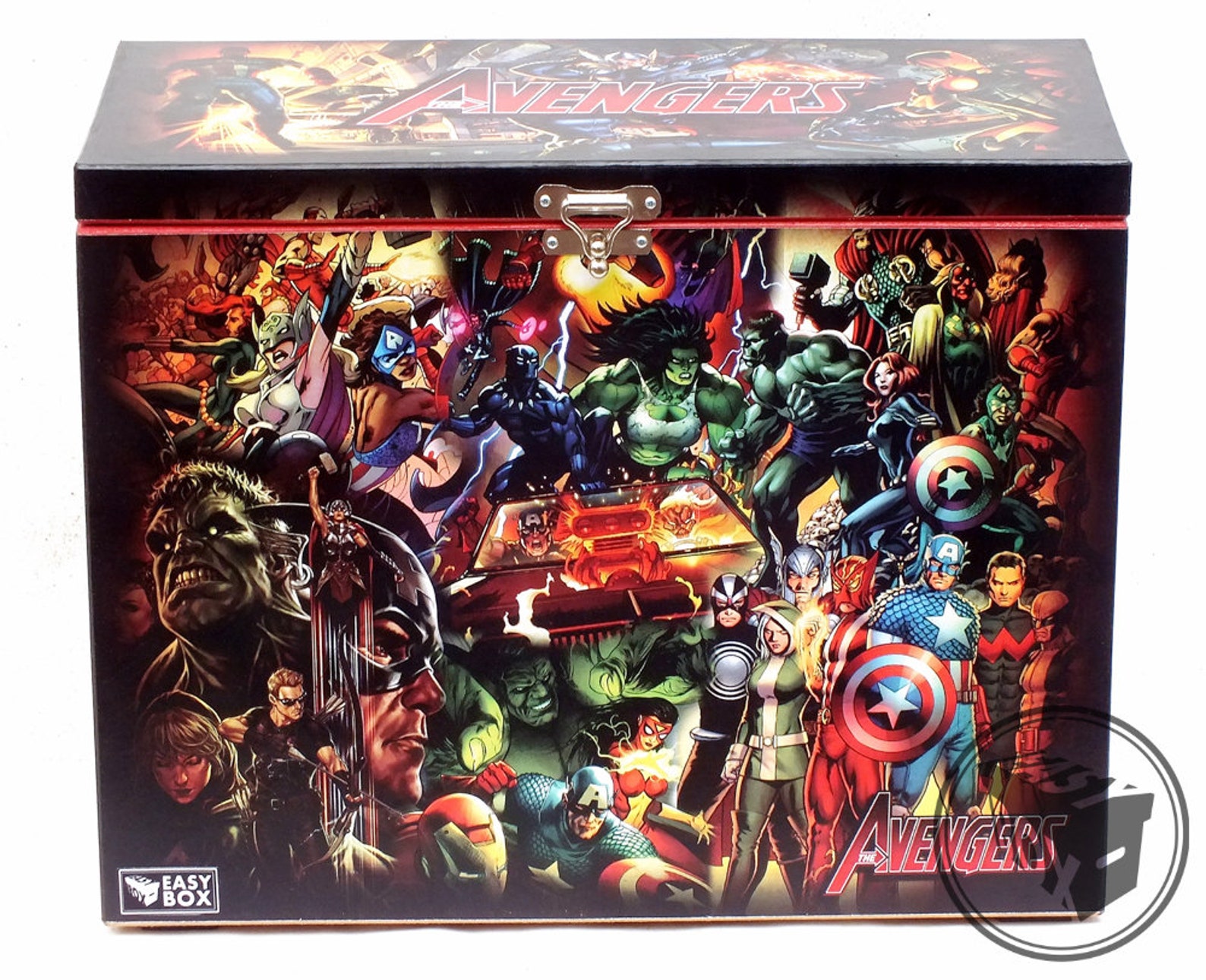 Avengers Large Comic Book Hard Storage Box Chest MDF - Etsy
