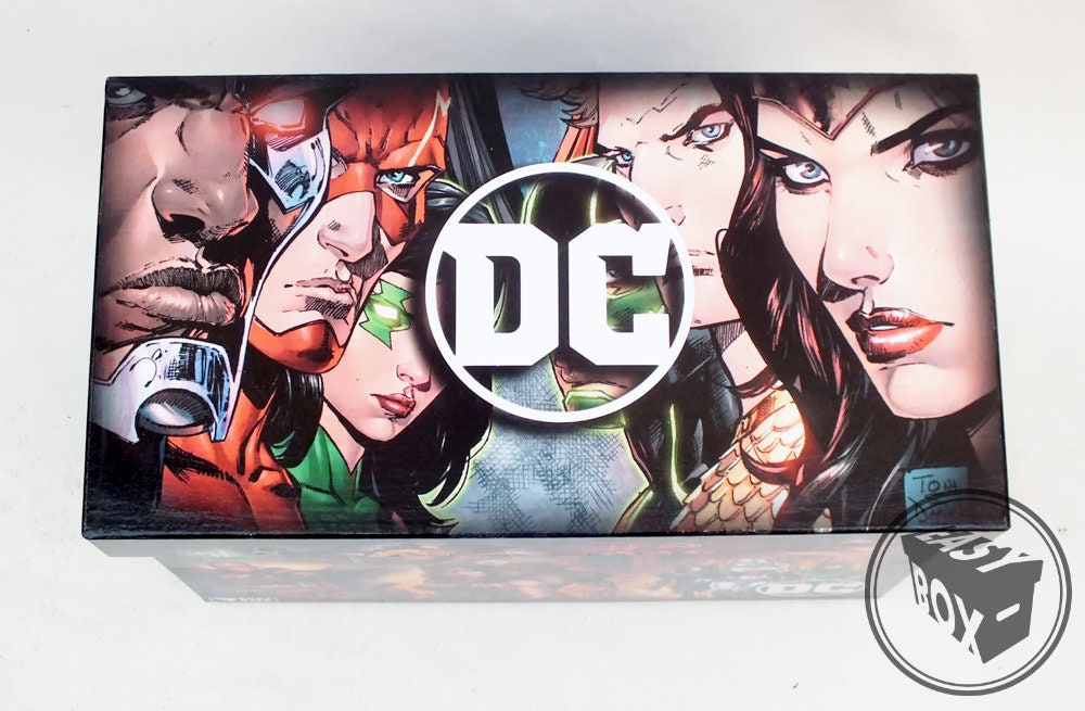 Large Comic Book Hard Box MDF DC REBIRTH 2 - Etsy