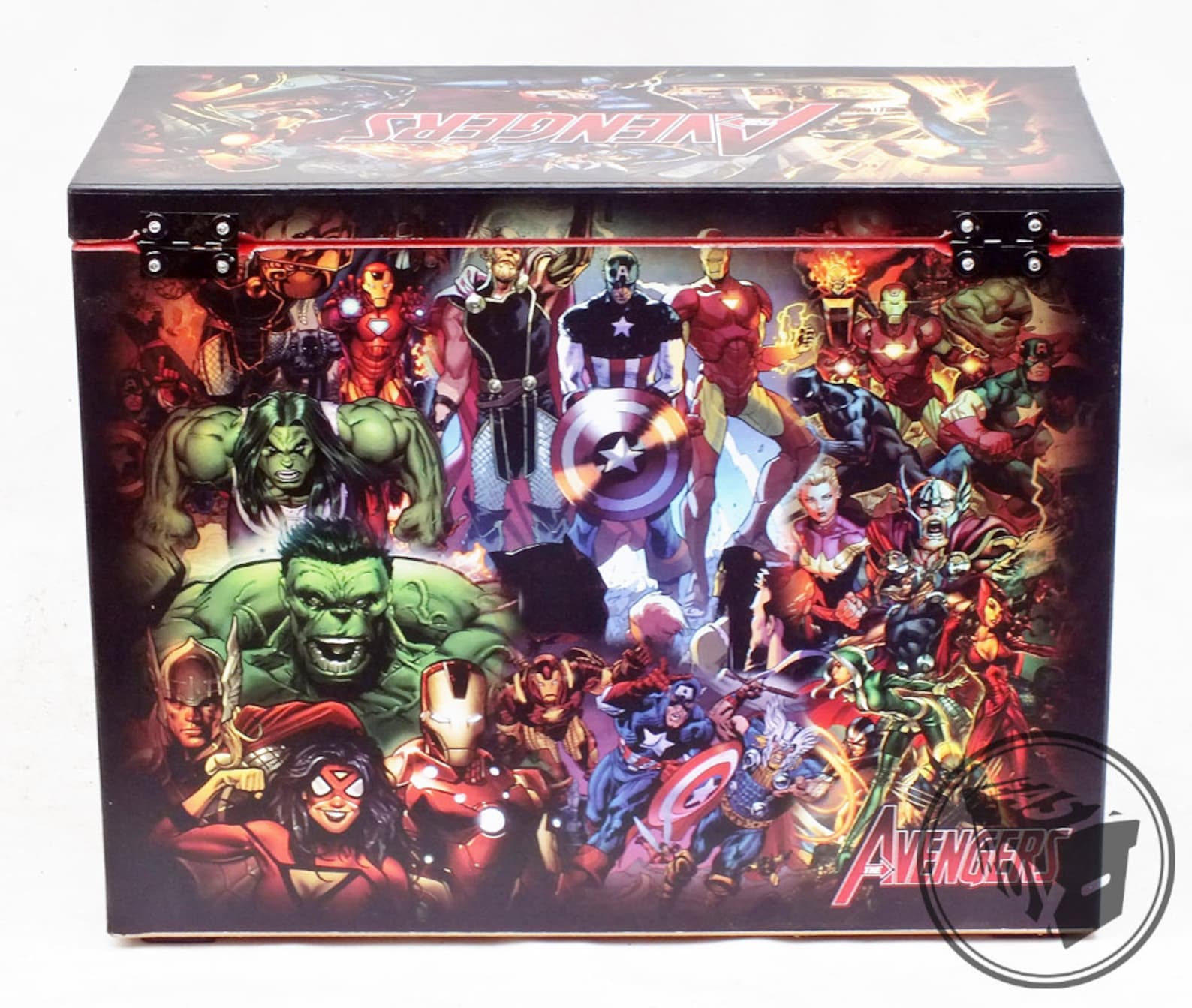 Avengers - Large Comic Book Hard Storage Box Chest MDF - Etsy
