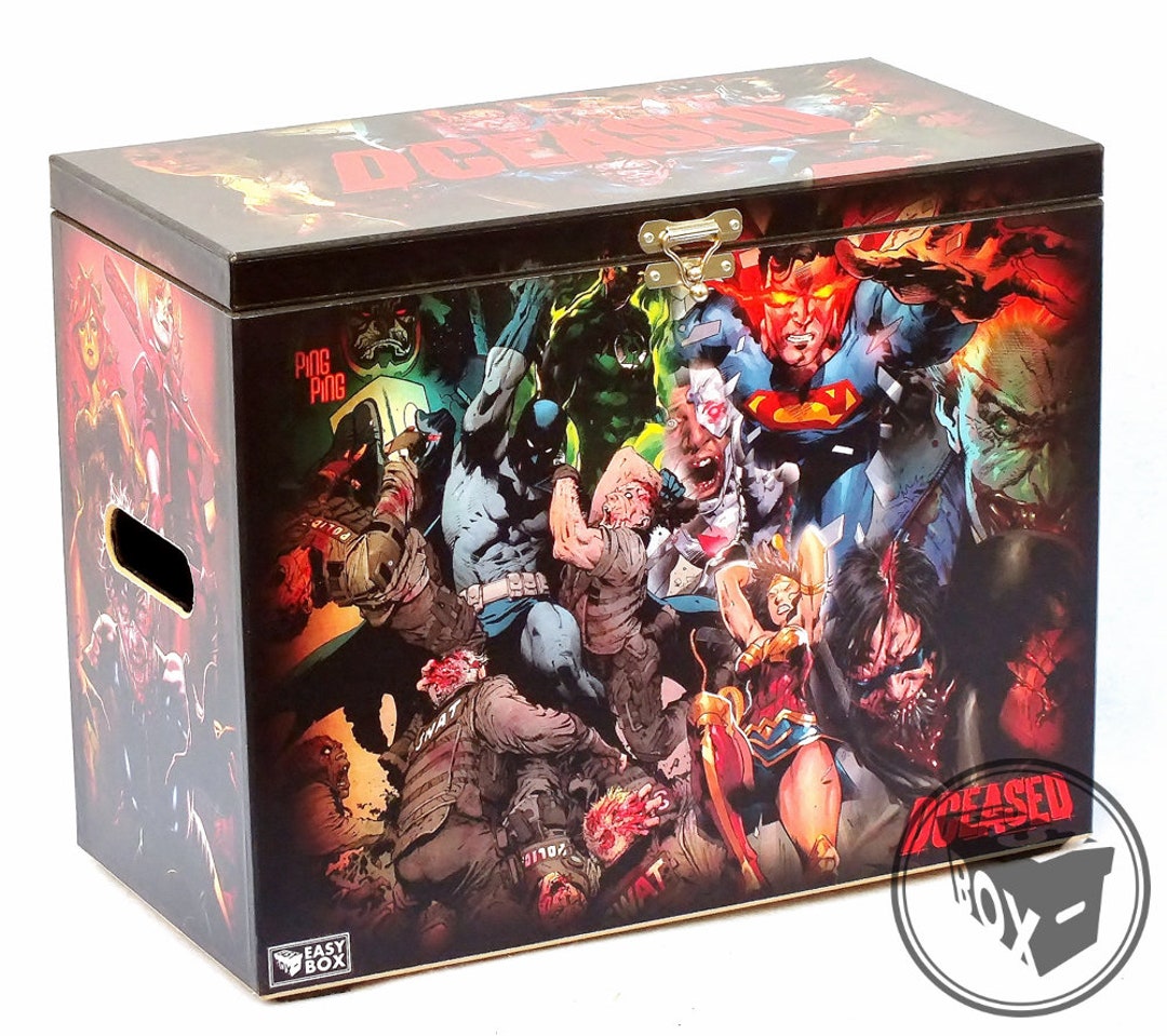 Dceased - Large Comic Book Hard Box Chest MDF - Etsy