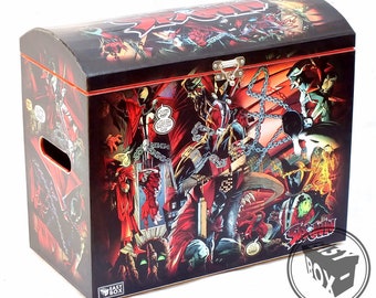 Large Comic Book Hard Box Storage MDF Spawn | Etsy