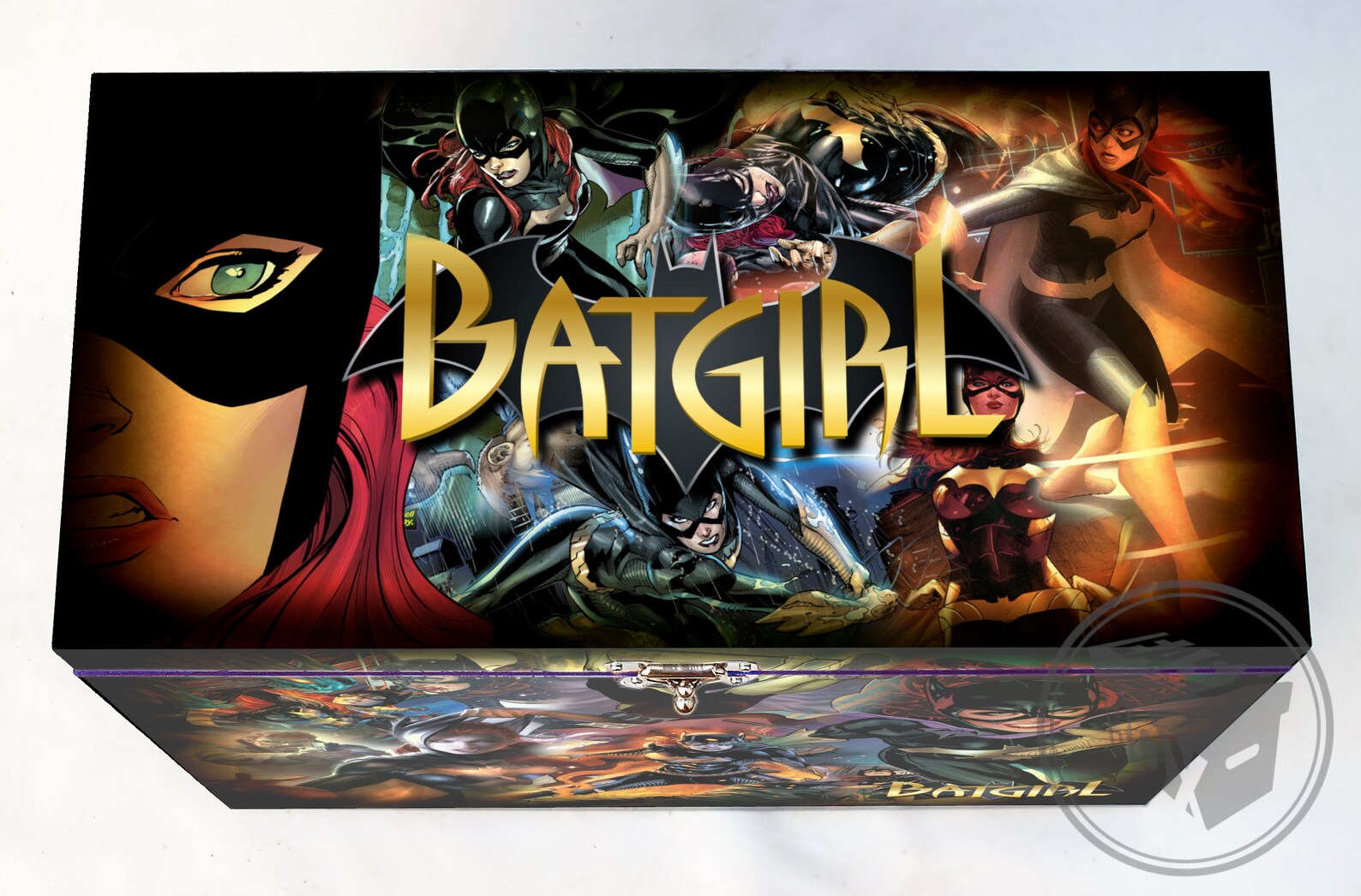 Batgirl (barbara Gordon) - Large Comic Book Hard Box Chest MDF - Etsy