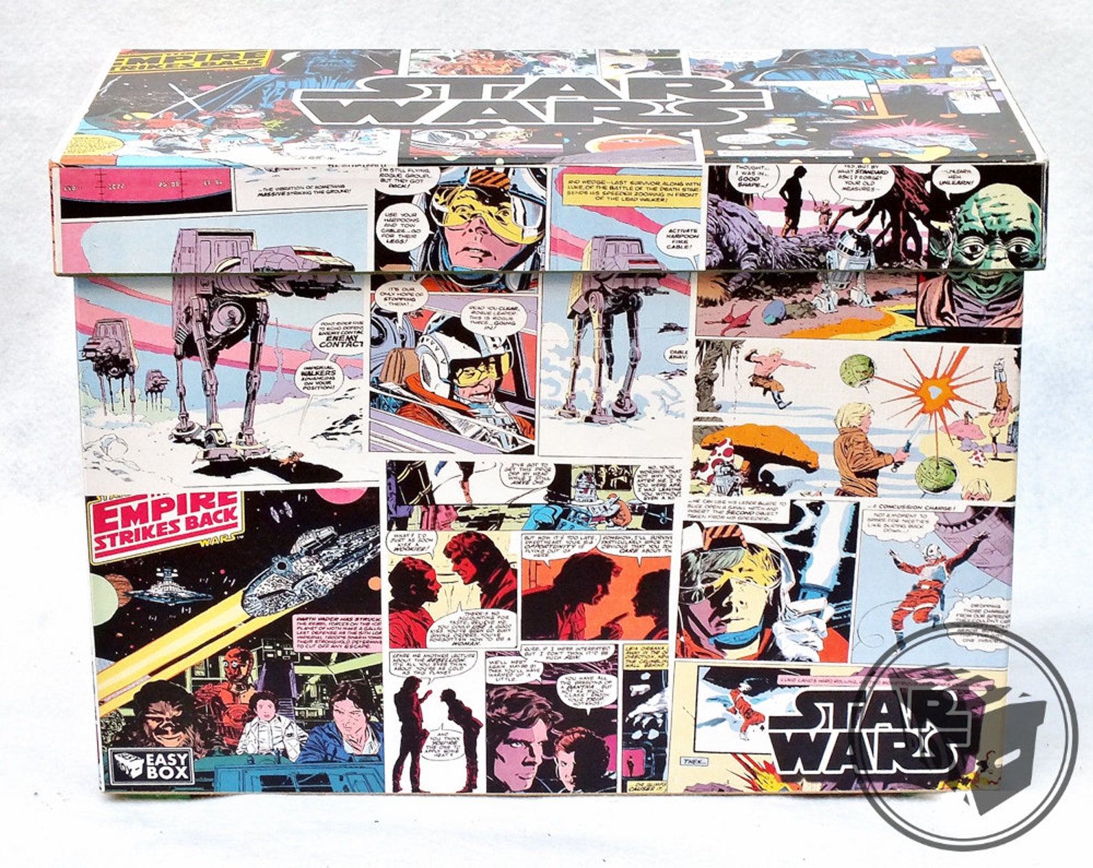 Large Comic Book Hard Box MDF Star Wars - Etsy