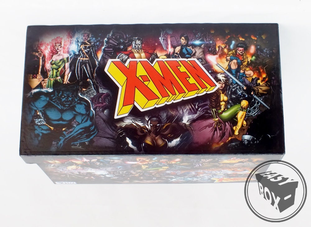 X-men - Large Comic Book Hard Box MDF - Etsy