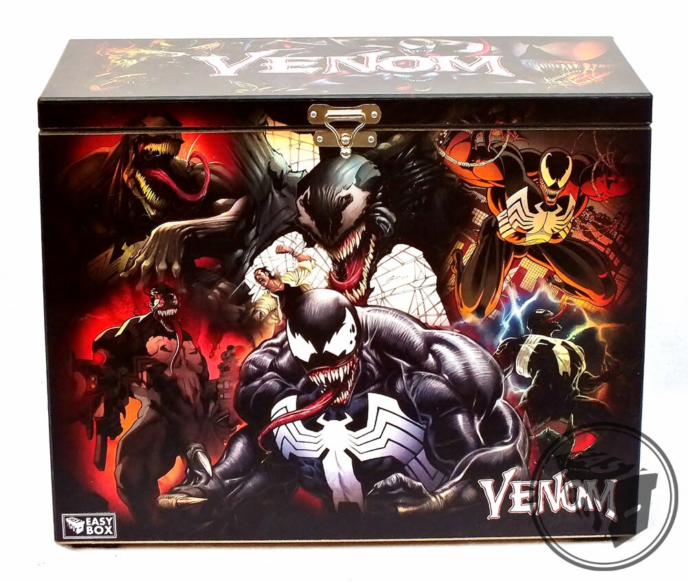Venom Large Comic Book Hard Box Chest MDF - Etsy