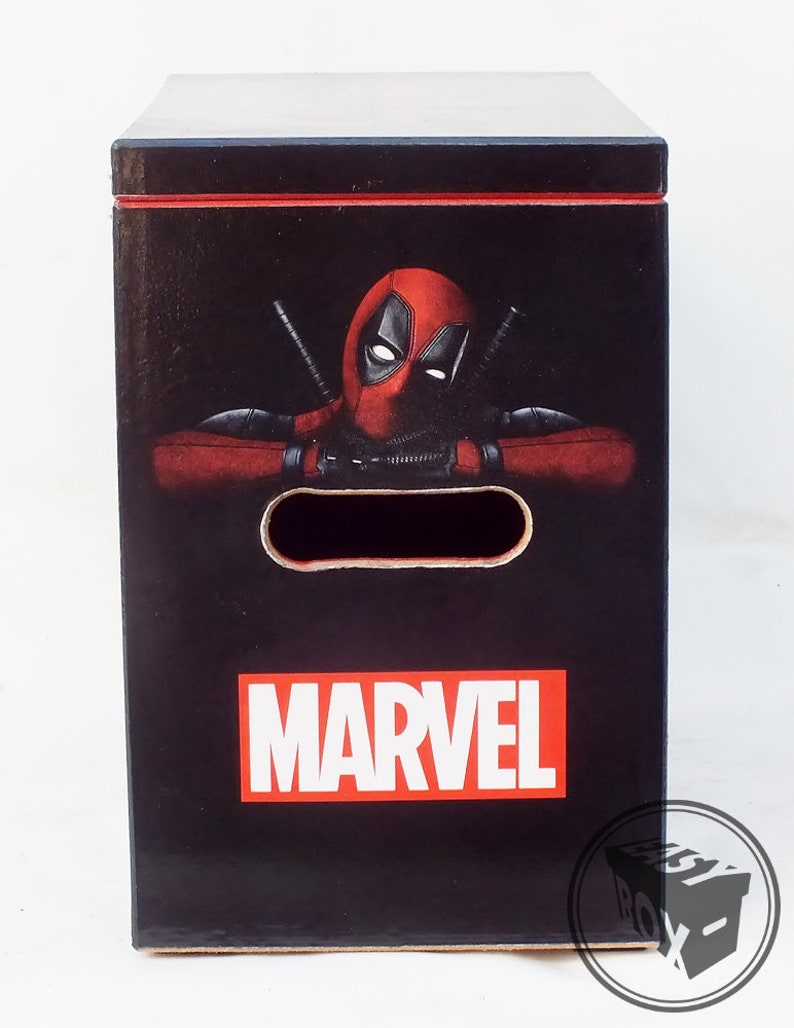 Large Comic Book Hard Box Chest MDF Deadpool 2 - Etsy