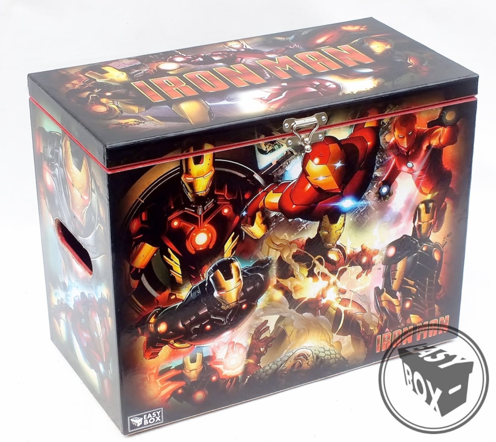 Iron Man Large Comic Book Hard Storage Box Chest MDF - Etsy