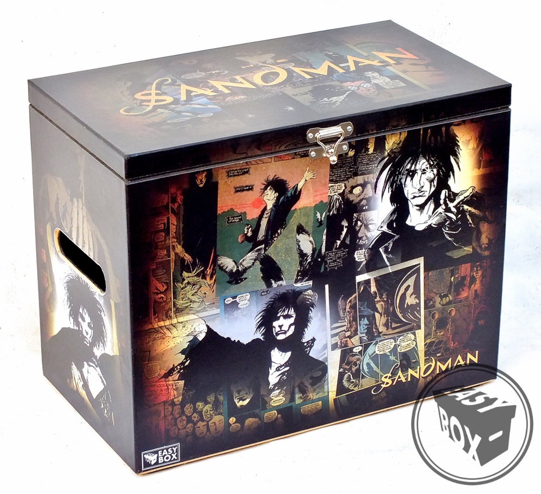 Sandman - Large Comic Book Hard Box Chest MDF - Etsy